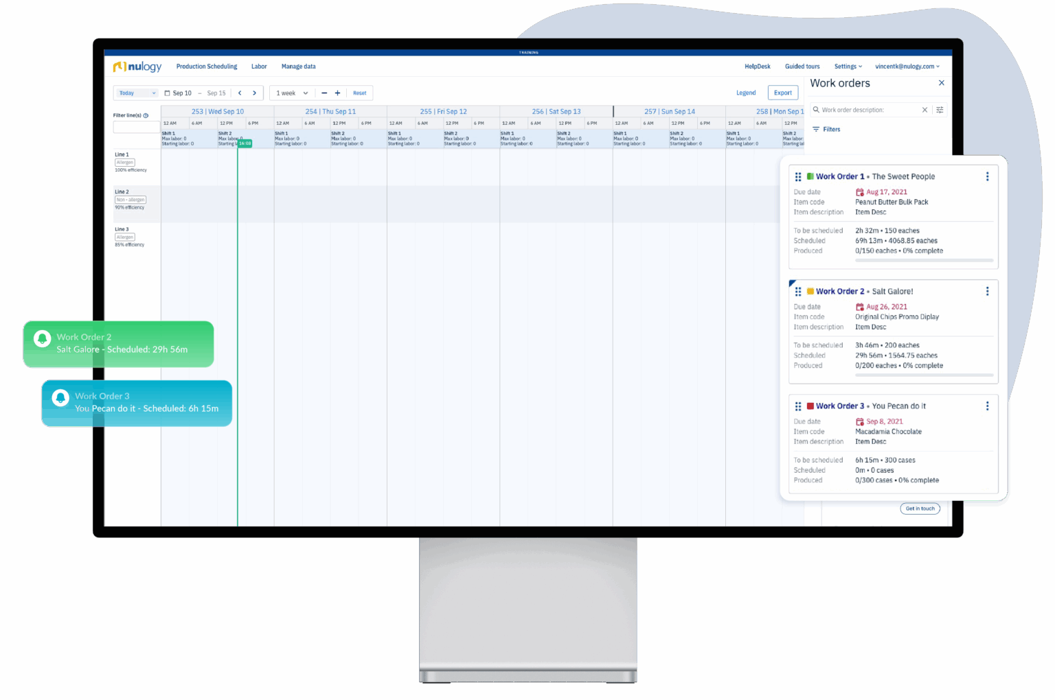 Production Scheduling - Nulogy Software Solutions