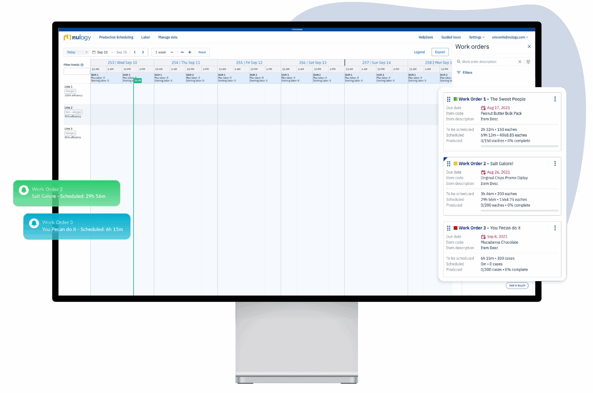 Production Scheduling - Nulogy Software Solutions