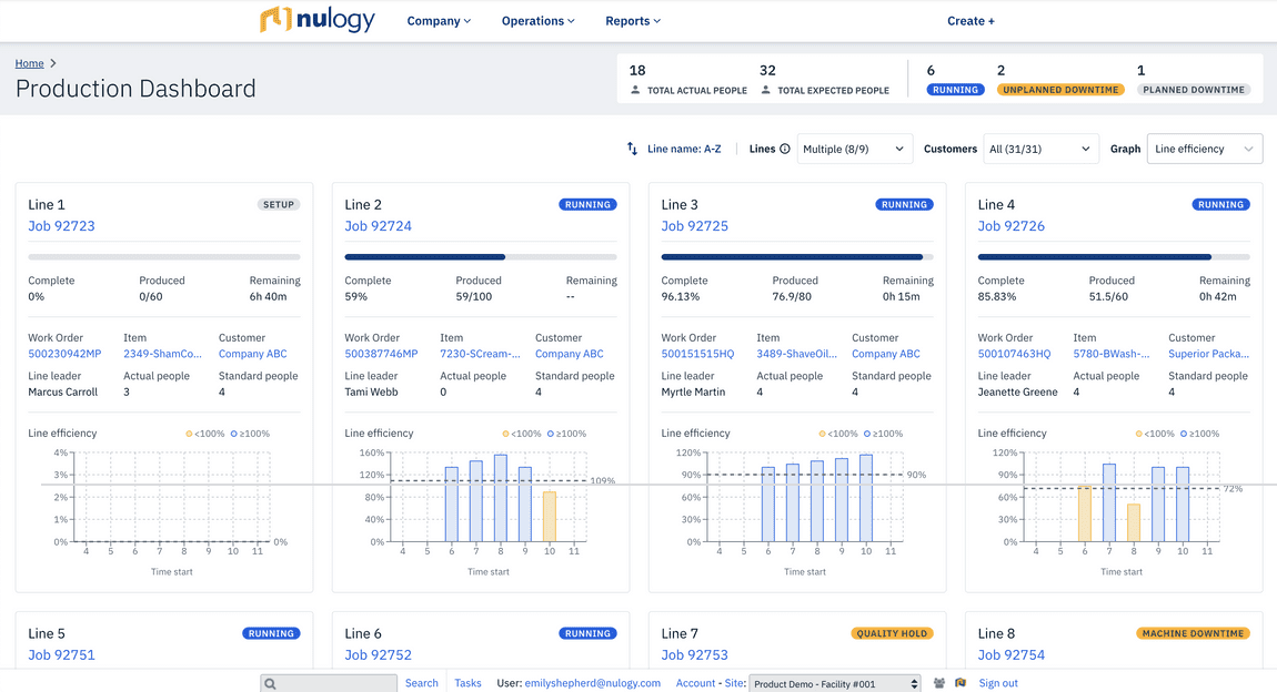 Cómo funciona el software CoPacking
